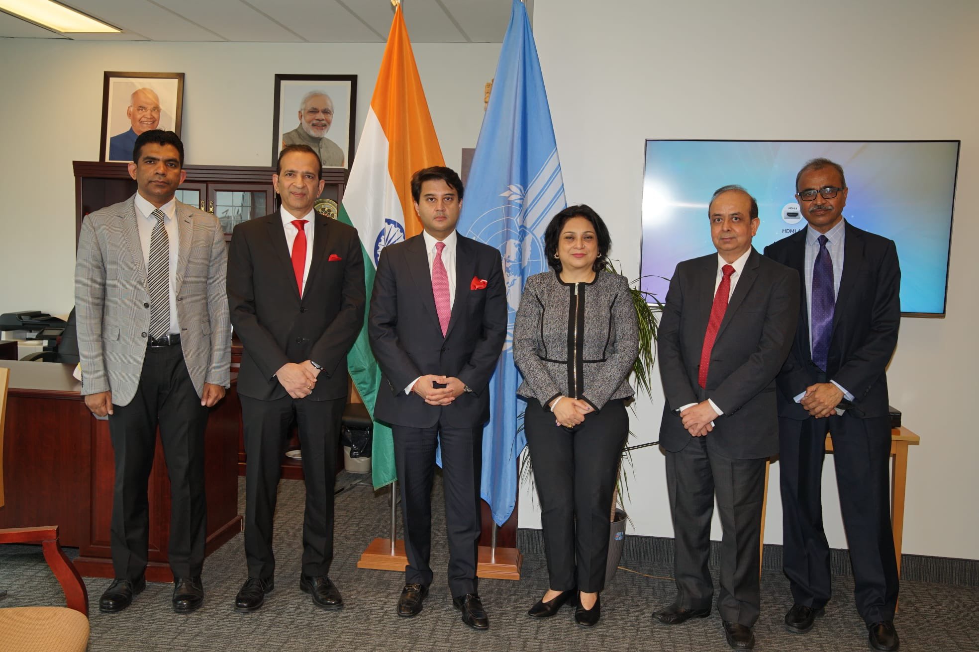 Scindia Sets Ball Rolling In USA, With Canada To Come - Indian ...