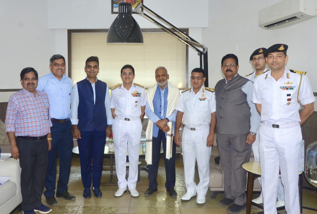 Navy Vice Chief, VAdm. SN Ghormade Visits Nagpur Based Economic ...