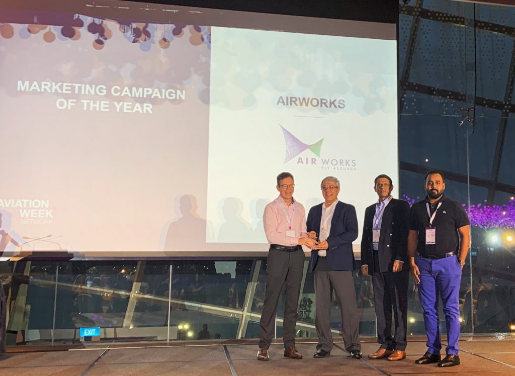 Air Works Picks Up Marketing Campaign Award At MRO Asia-Pacific Awards ...