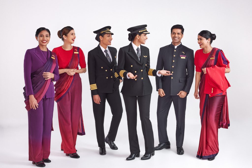 Introducing the Fashion Forward Crew Uniforms by Air India: A ...