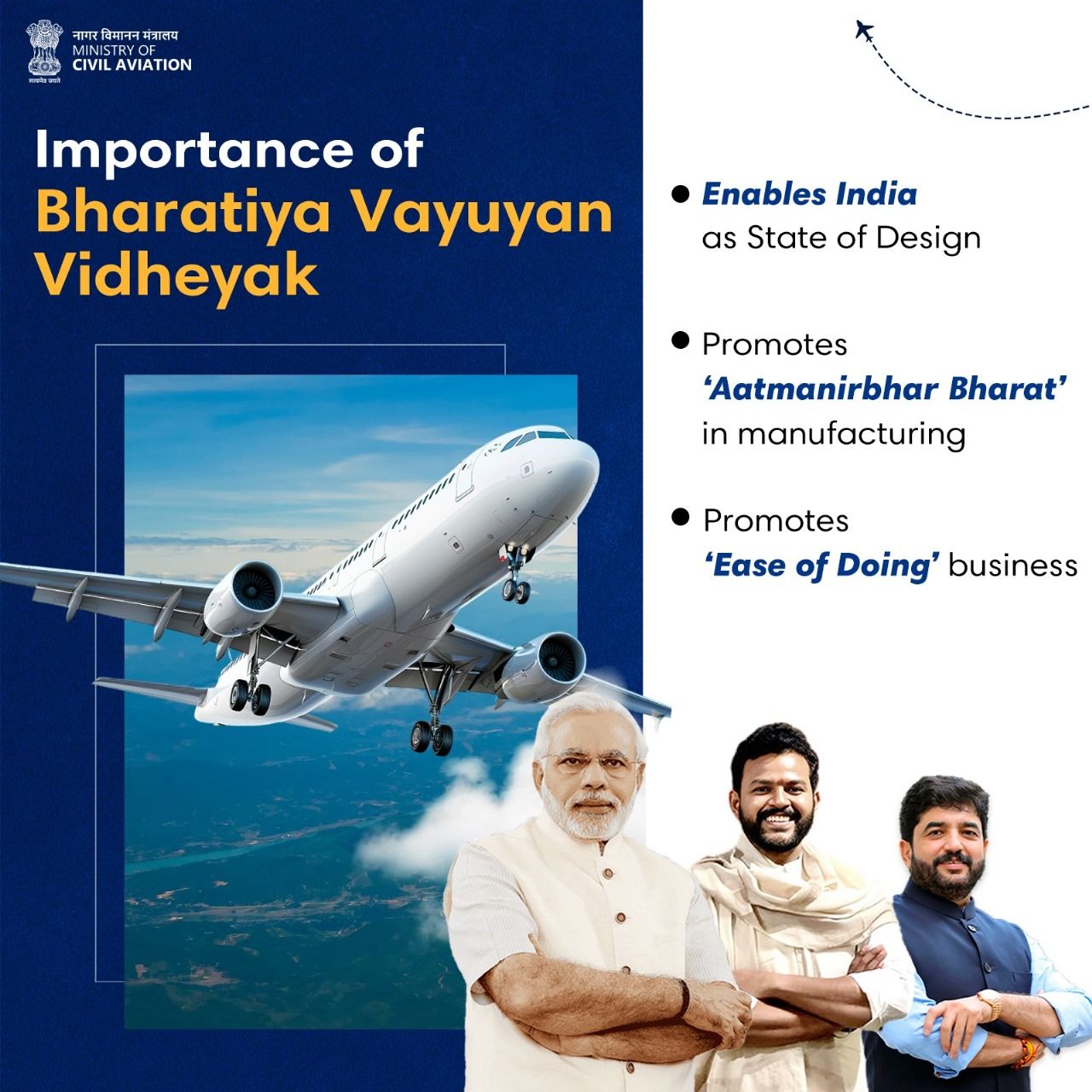 India's Aviation Revolution: Landmark Bharatiya Vayuyan Vidheyak 2024 ...