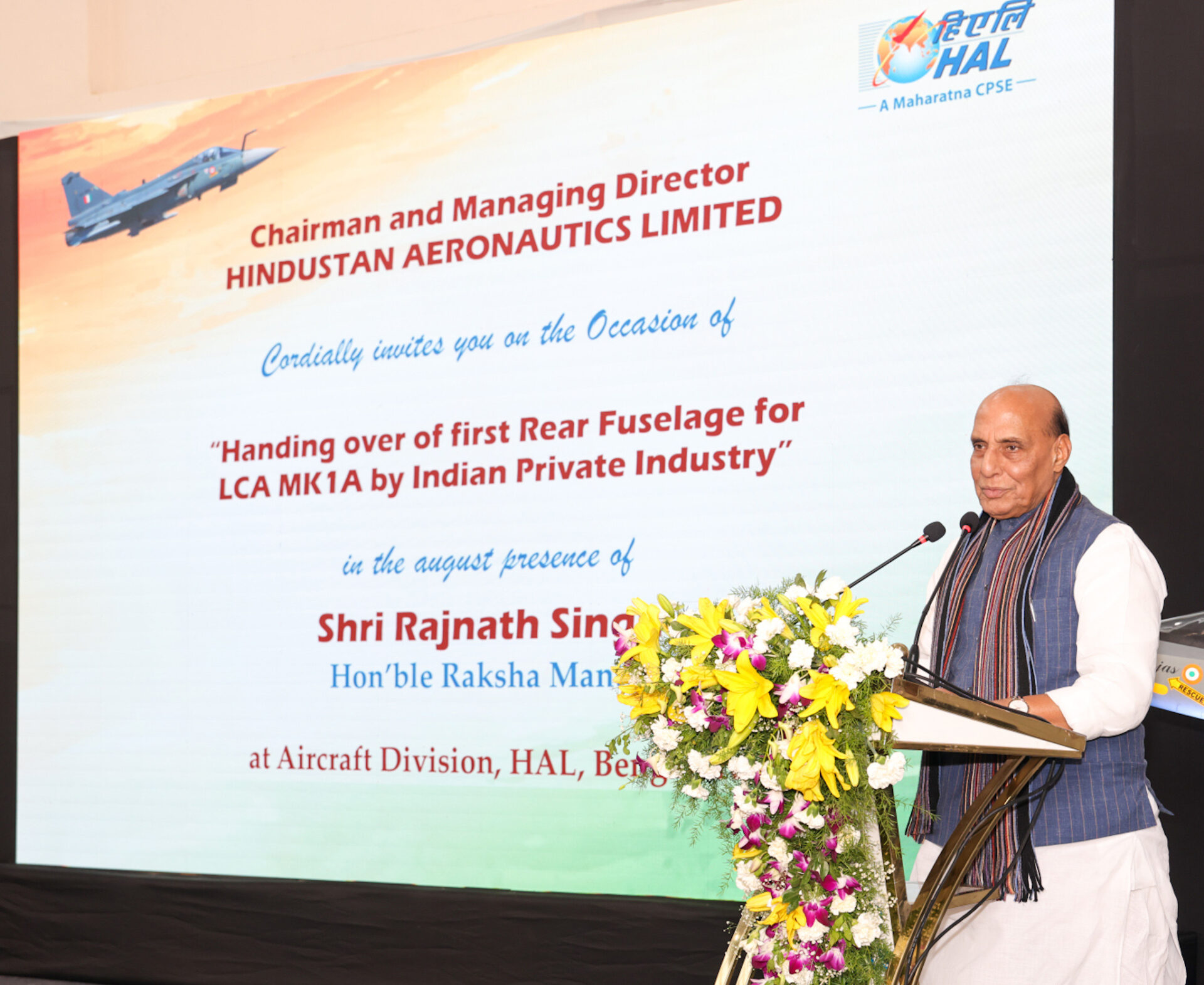 India Soars Towards Aatmanirbharta: First Rear Fuselage For LCA Mk1A ...
